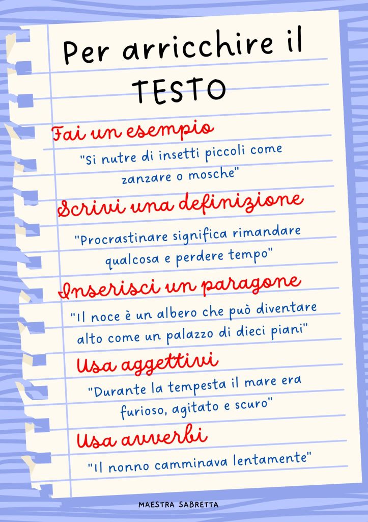 Italiano – Maestra Sabretta