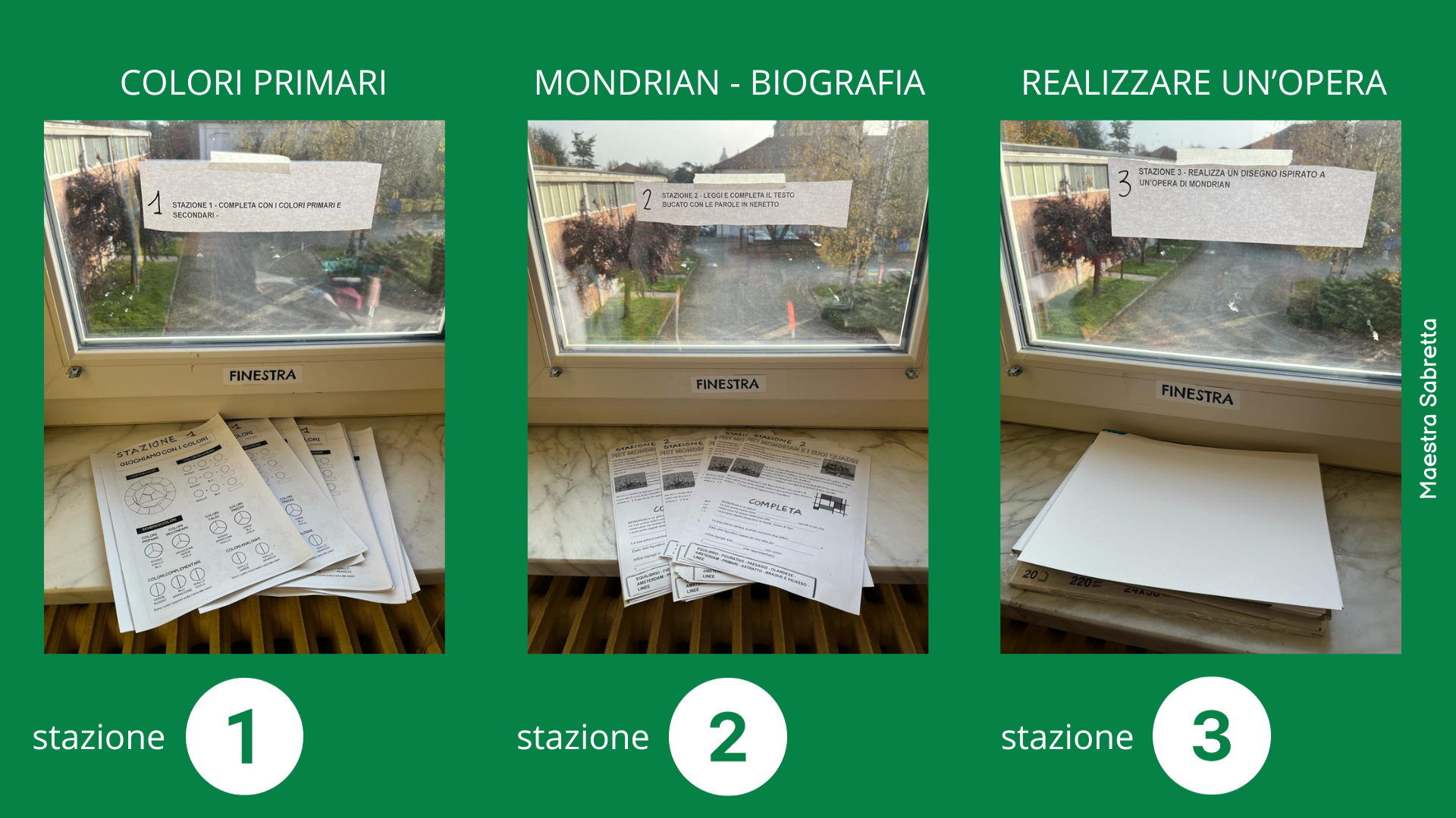 didattica a stazioni – Maestra Sabretta